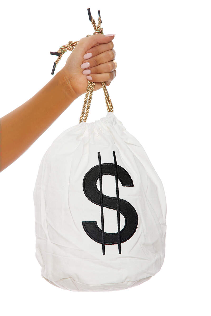 Money Bag With Drawstring Handle by Forplay