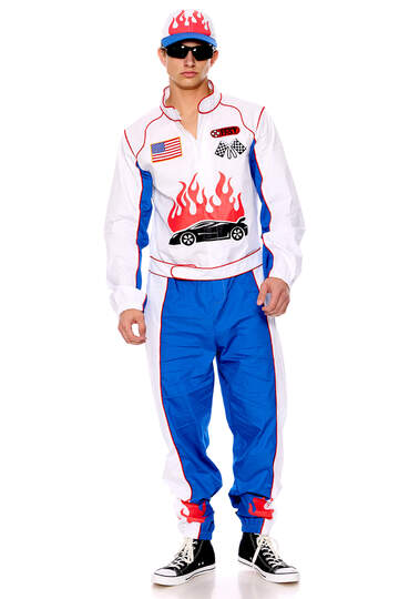 Formula Won Men's Racer Costume by Forplay
